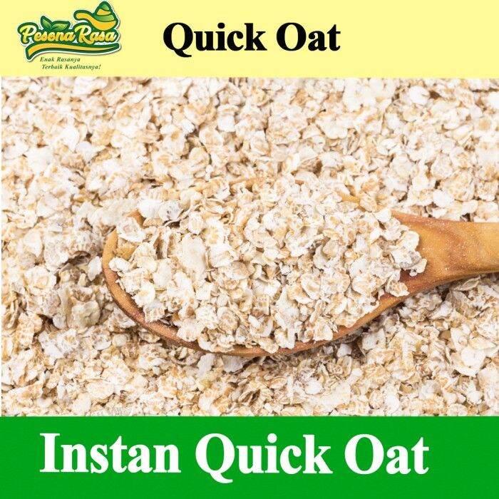 Instant Oat 250 gr / Quick Oatmeal Premium / Gandum Instan Superfood ...