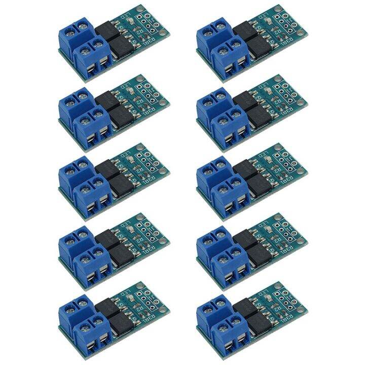 IHaospace 6 Pieces 15A 400W Dual High Power Mosfet Trigger Switch Drive ...