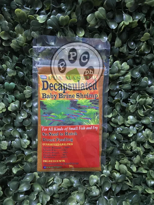 Fry Master 20g Decapsulated Baby Brine Shrimp | Lazada PH