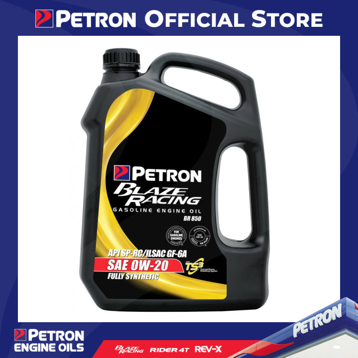 Petron Blaze Racing Fully Synthetic 0W-20 4L - Petron Engine Oils | Lazada