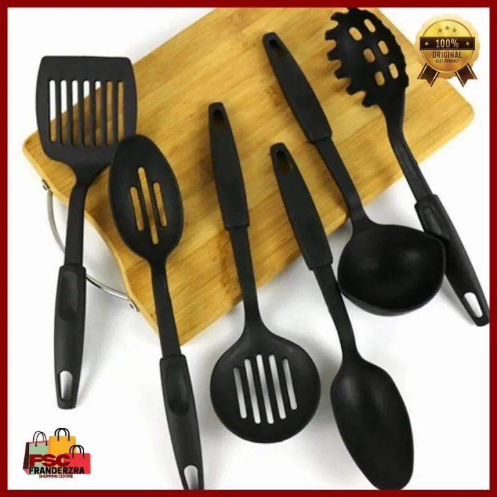 6pcs. Nylon Kitchen Cooking Utensils Multifunction Set | Lazada PH