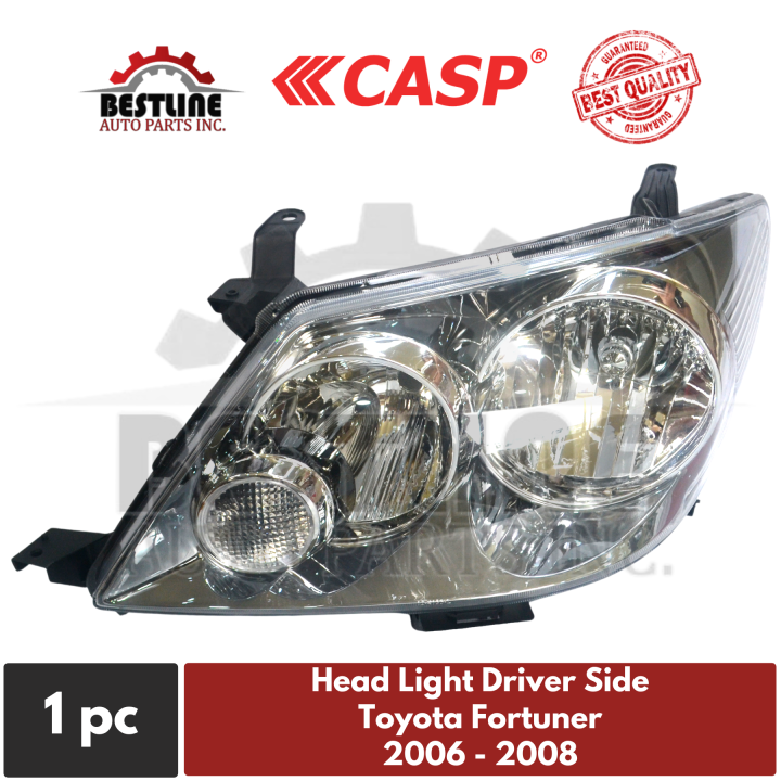 Head Light Head Lamp Headlight Headlamp Driver Side (Left Side) for Toyota Fortuner 2006 - 2008 ...