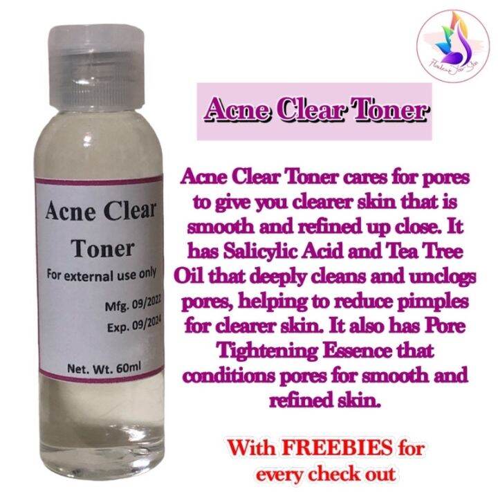 ACNE CLEAR TONER (60ml) | Lazada PH