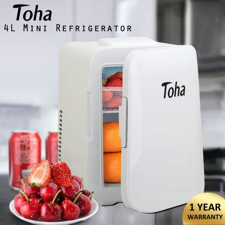 Toha Ref 4l Household and Car Beauty Fridge Cool and Warm Kitchen ...