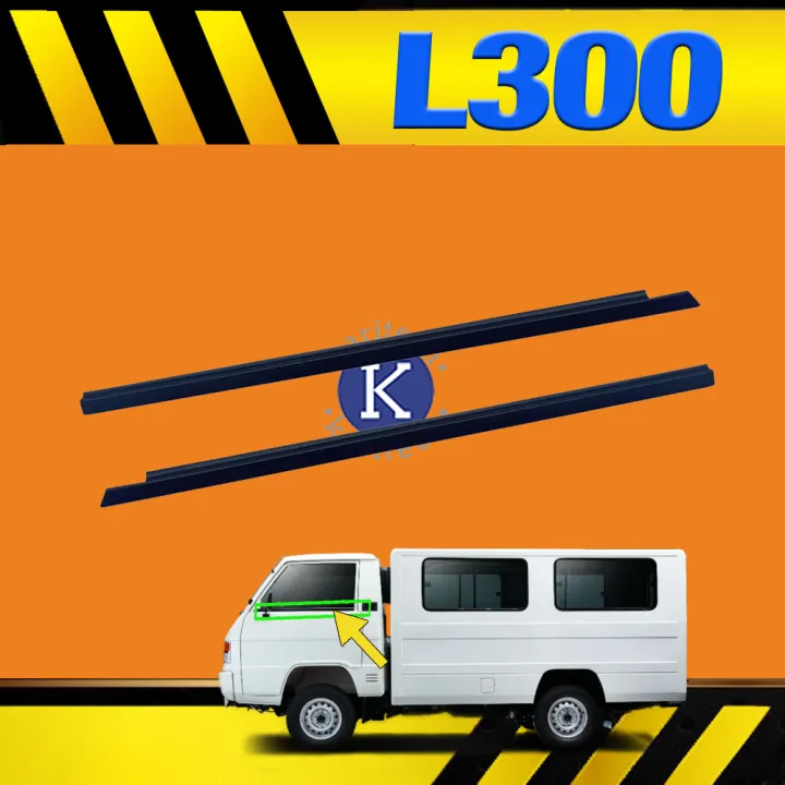 L300 Outer Channel Molding Weather Strip for ( 2-Pieces ) | Lazada PH