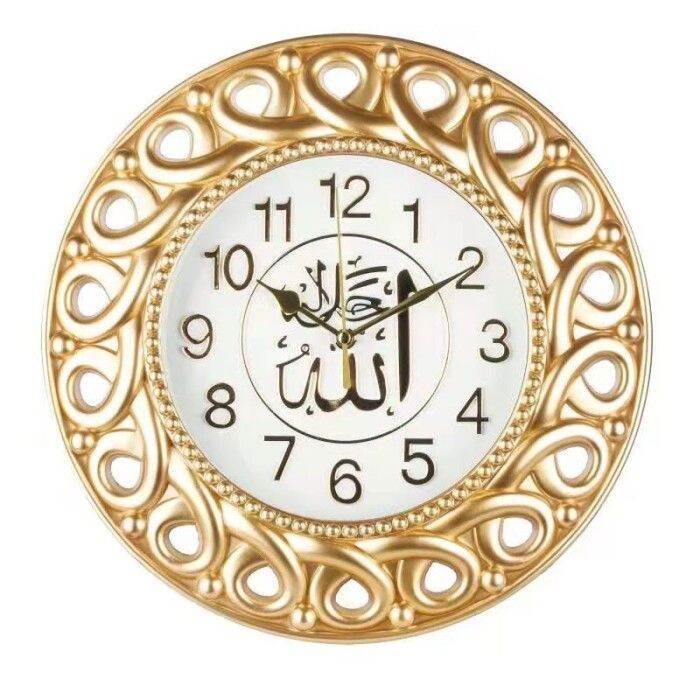 jam dinding muslim kaligrafi diameter 30 cm (G1M5) jam dinding mewah ...