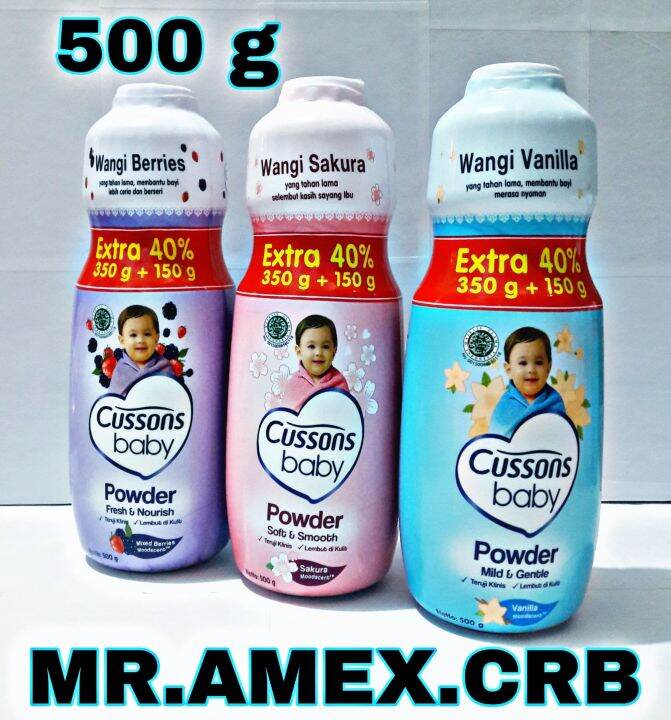 CUSSONS BABY POWDER ( UNGU 450 GRAM ) FRESH & NOURISH | Lazada Indonesia