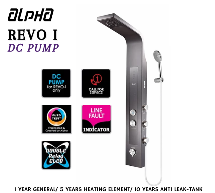 Alpha Smart Revo i DC Pump Water Heater SMART REVO i | Lazada