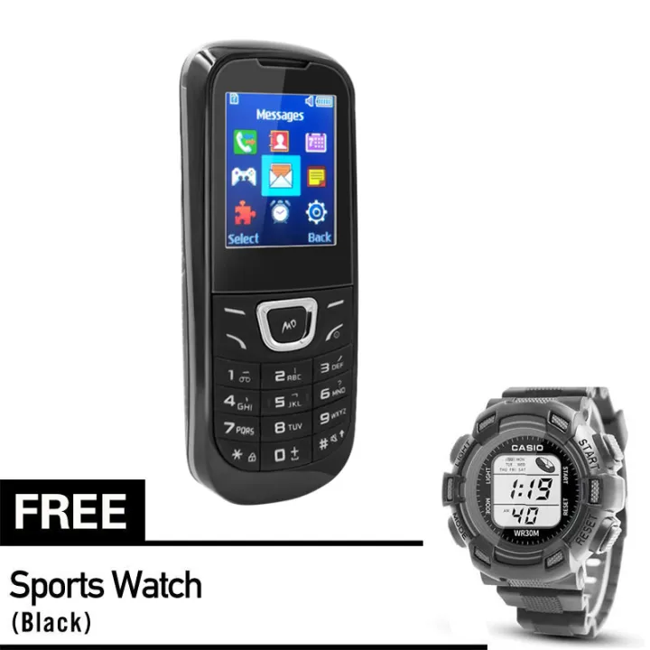 【With Free Digital Watch】Original 1220 Classic Keypad Cellphone 1.77 ...