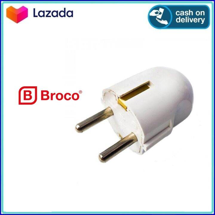BROCO Steker Arde Kepala Colokan Bulat Arde SNI - Pen Kuningan | Lazada ...
