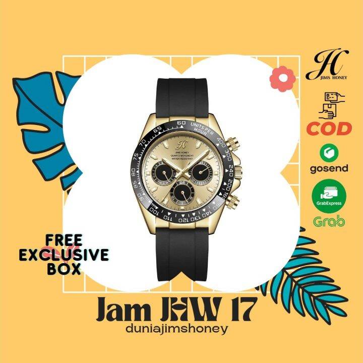Jam Tangan Pria Dewasa 2022 Terbaru Keren Cowok Jims Honey JHW 17 JH | Lazada Indonesia
