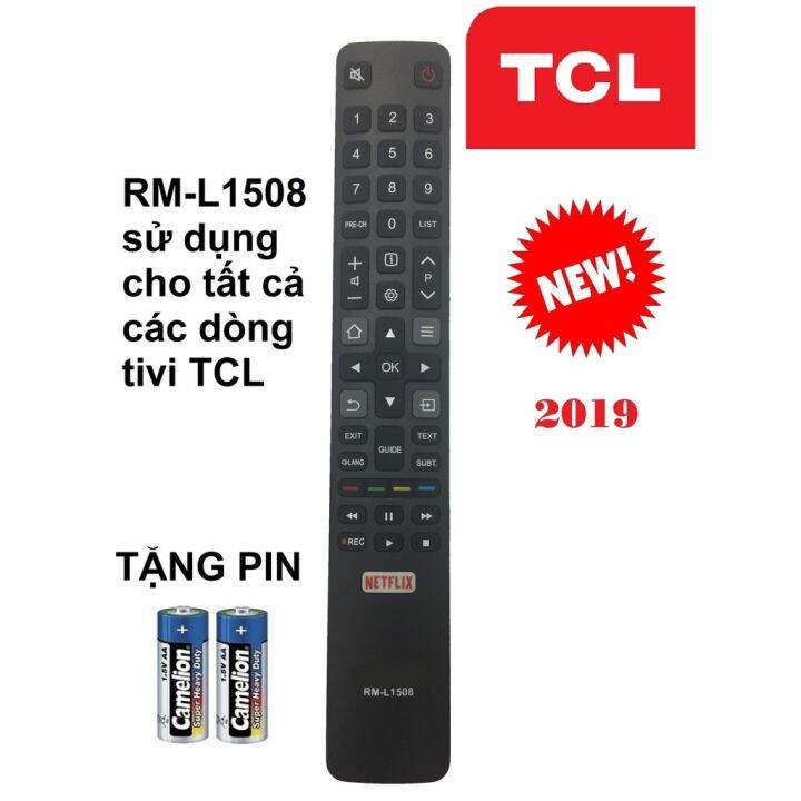 For all TCL smart TV remote control rm-l1508 | Lazada PH