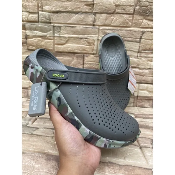Crocs Literide CAMO GRAY! | Lazada PH