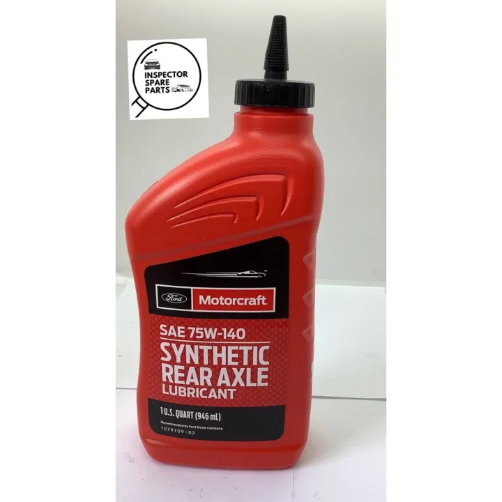 100 Original Ford Motorcraft Sae 75w140 Synthetic Rear Axle Lubricant
