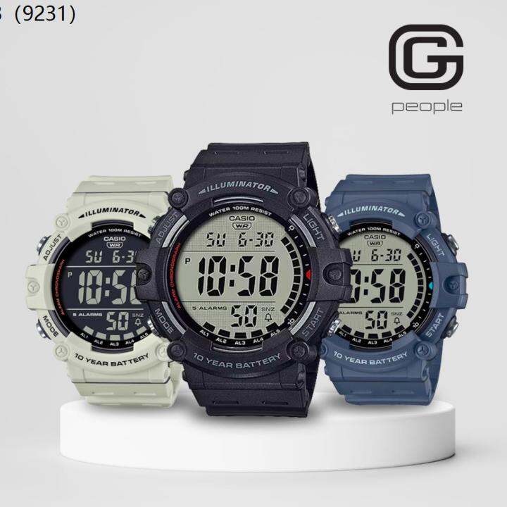 CASIO AE-1500WH AE-1500WHX DIGITAL SPORTS WATCH 100 ORIGINAL | Lazada