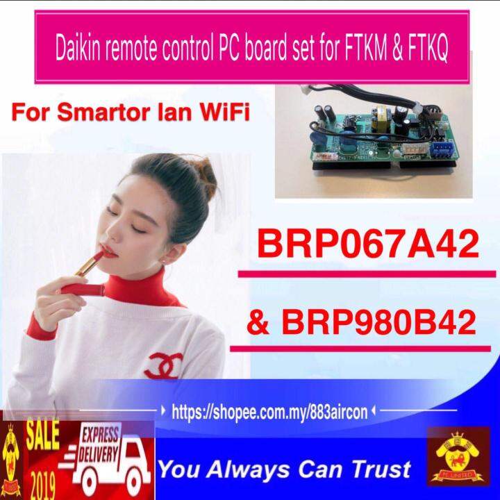 NEW R32 DAIKIN SMARTOR AIR CON PC BOARD SET FOR WIFI ADAPTOR ( FTKM ...