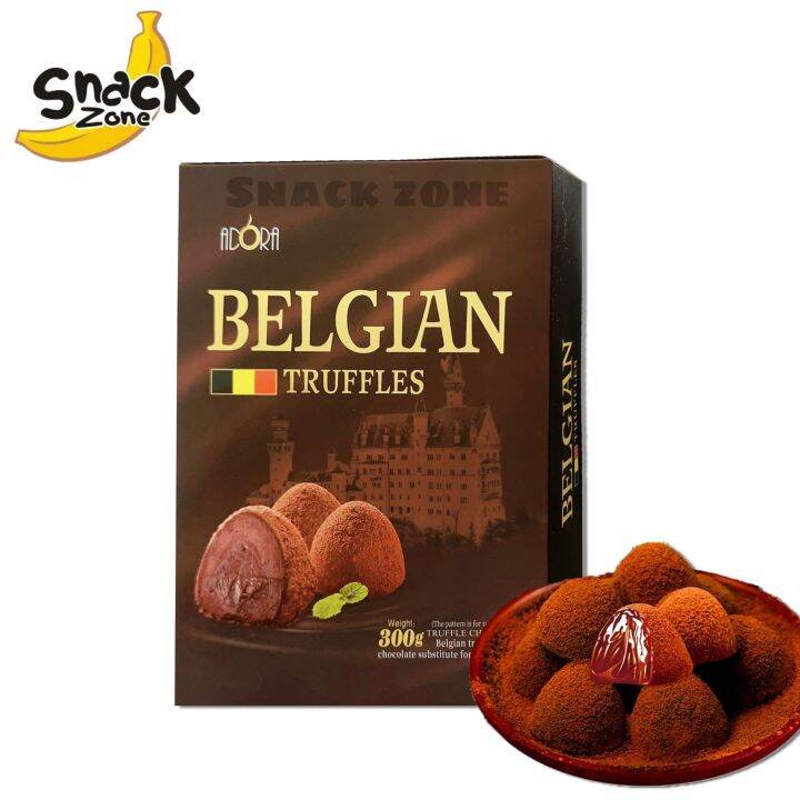 Snack zone Adora Belgian chocolate Truffles 300g | Lazada PH
