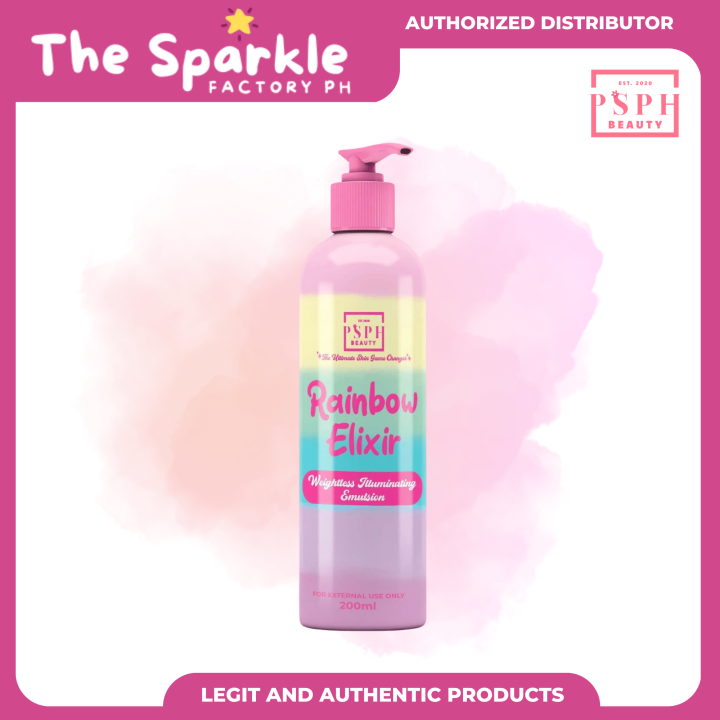 Authentic PSPH Beauty - Rainbow Elixir Weightless Illuminating Emulsion (Lotion) with SPF 30 PA ...