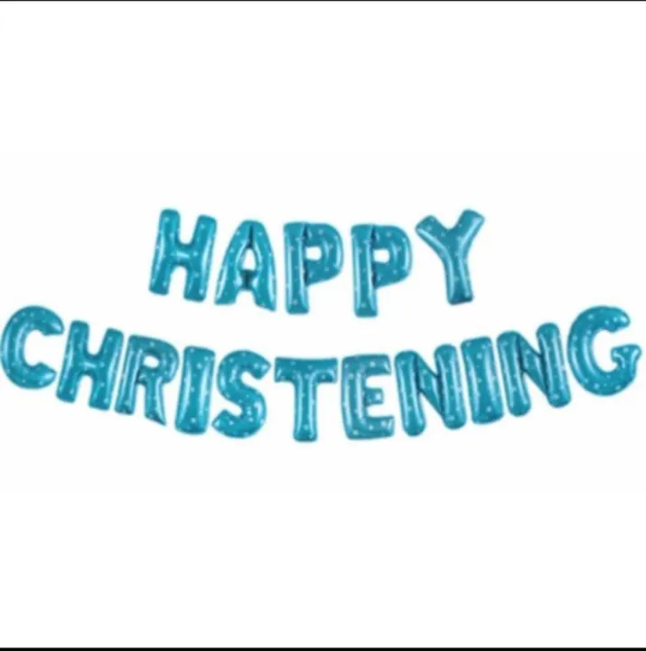 HAPPY CHRISTENING Letter SET | Lazada PH