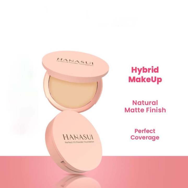 HANASUI Perfect Fit Powder Foundation | Lazada Indonesia