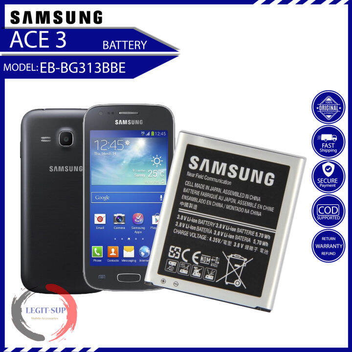 Samsung Galaxy ACE 3 Battery 1500mAh (S7272) (Original Equipment ...
