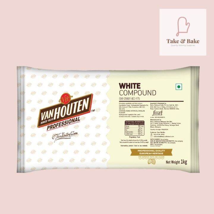 Van Houten White Chocolate Compound 1kg | Lazada PH