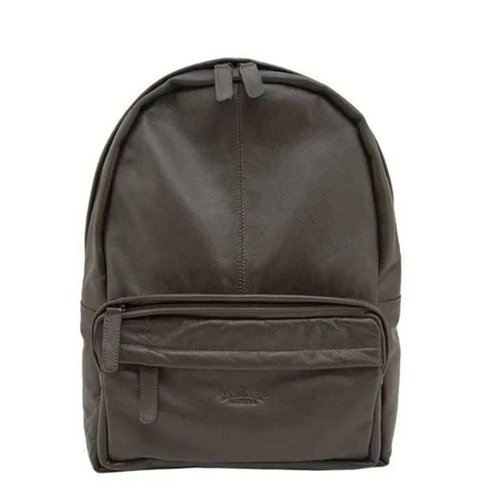 The Tannery Manila Chase Leather Backpack, Musk Green | Lazada PH