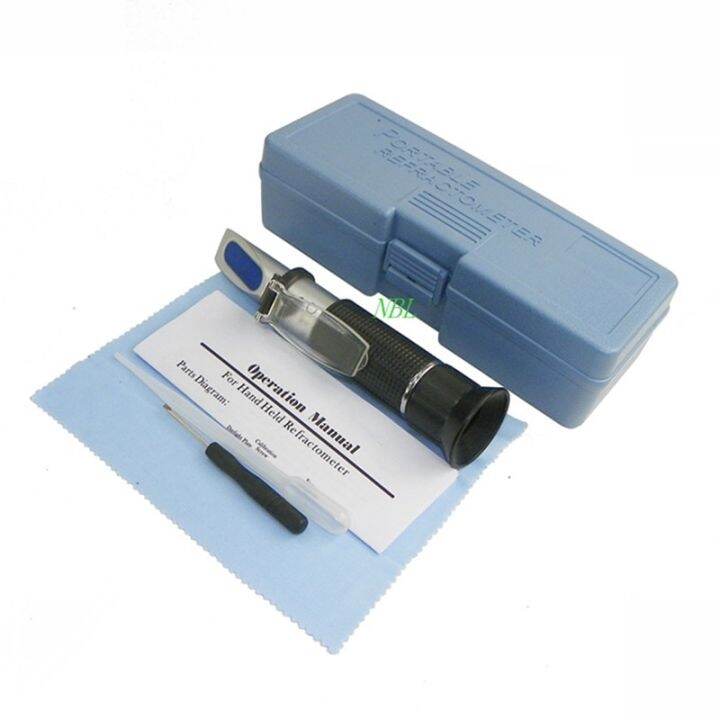 HandHeld Brix Refractometer For Food Sugar Beer Brix Test 0-32% Brix ...