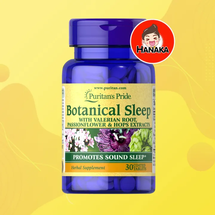 Puritan's Pride Botanical Sleep / 30 Coated Tablets | Lazada.co.th