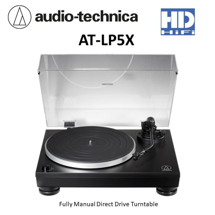 Audio-Technica AT-LP5X Fully Manual Direct Drive Turntable | Lazada.co.th