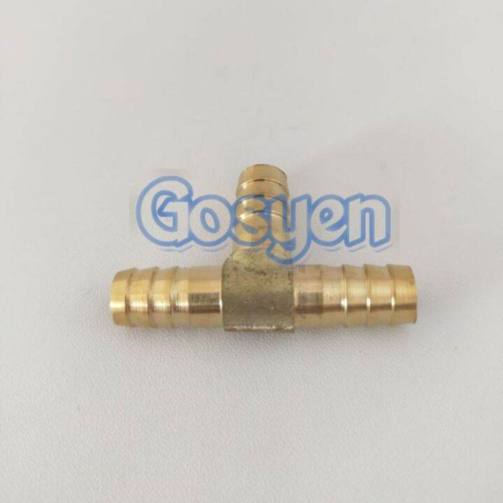 Kuningan cabang 3 sambungan T selang kompor gas | Lazada Indonesia