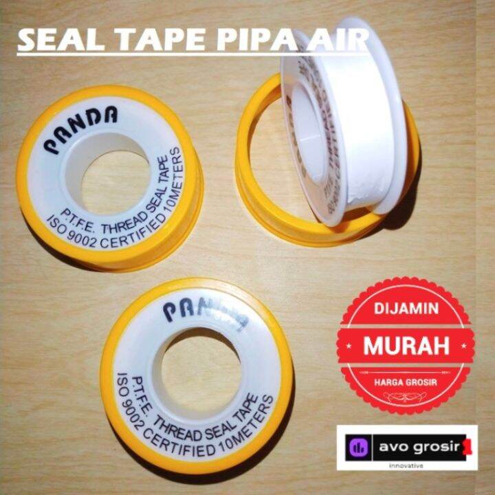 Seal Tape Pipa Air PVC Selotip Keran Isolasi | Lazada Indonesia
