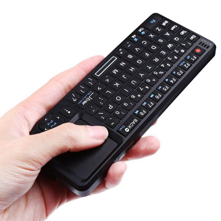 【efficient】 Handheld 2.4G Mini Wireless Keyboard With RF Touchpad Mouse ...
