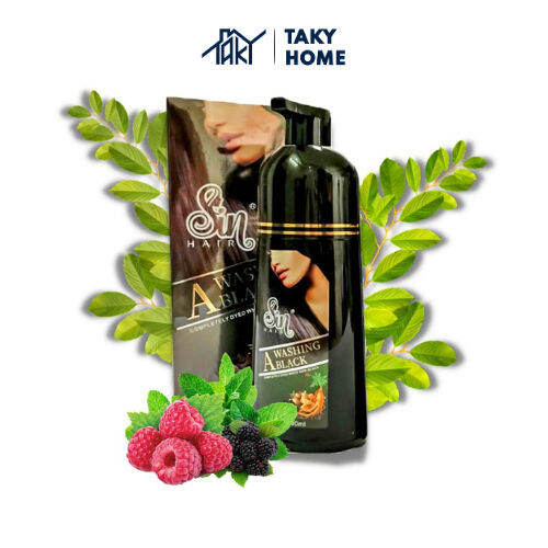 SINHAIR 100% AUTHENTIC Organic Ginseng Japanese Shampoo Black Brown ...