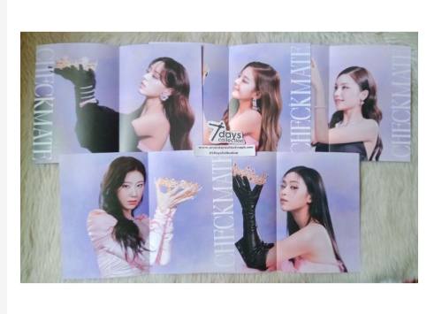 [ONHAND] ITZY - Checkmate Mini Folded Poster | Lazada PH