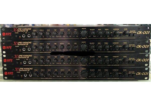 ปรีแอมป์ NPE CK-001 3D SURROUND 28 Pre-Amplifier CK-001 2BB NPE KARAOKE PREAMPLIFIER CK-001 2BB ...