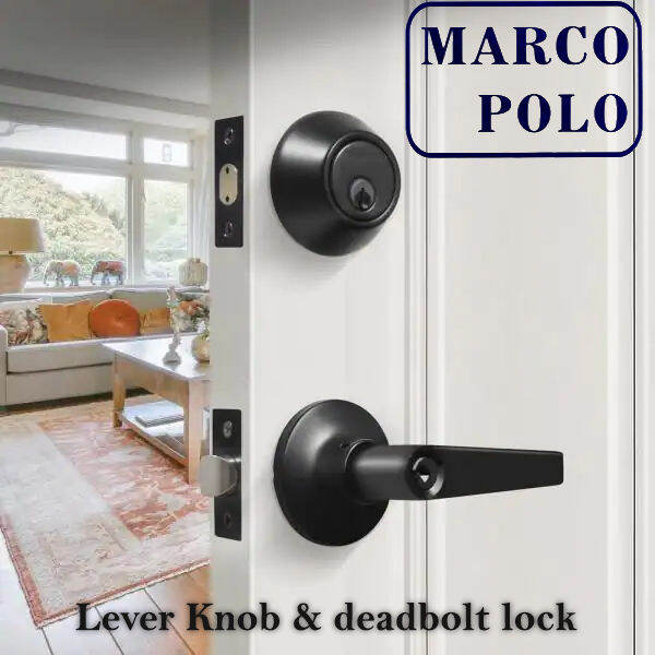 Marco Polo tubular entrance/ privacy LEVER 60mm backset for door up to ...