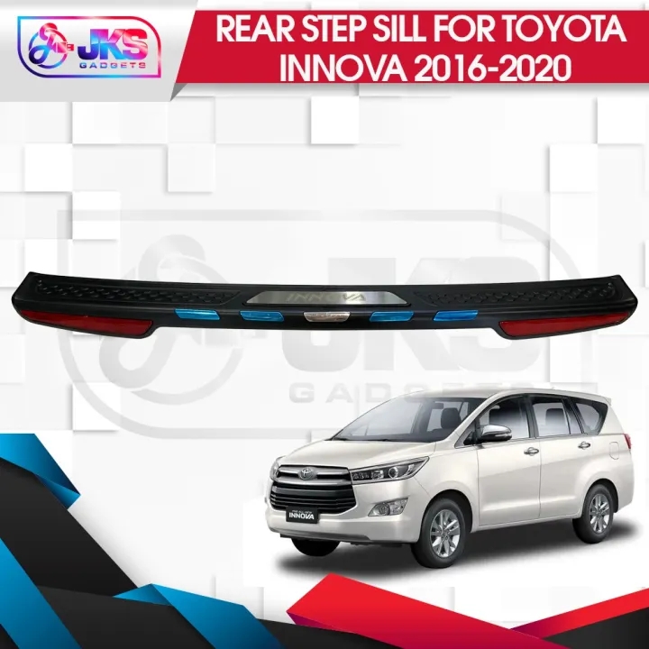 Rear Step Sill for Toyota Innova 2016 - 2020 | Lazada PH