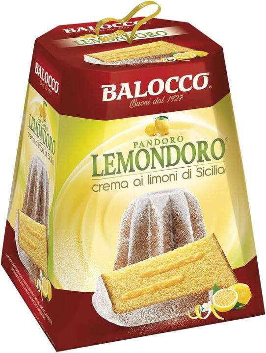 Balocco Pandoro Lemondoro con crema ai limoni di Sicilia 800g | Lazada PH