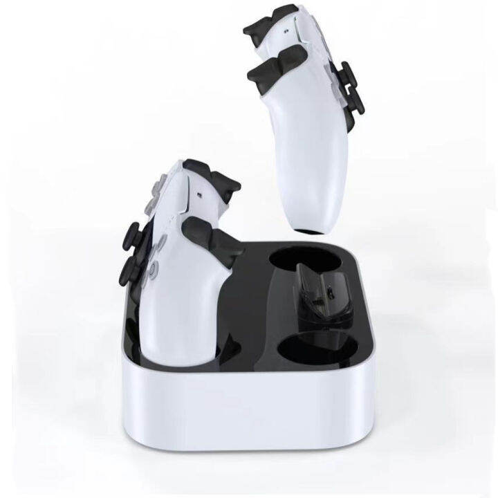 Dual USB Type-C Fast Charger Stand Gamepad Wireless Controller Charging ...