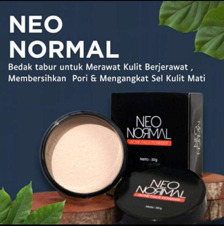 NEO NORMAL - Acne Face Powder Bedak Penghilang Jerawat 30gr | Lazada ...