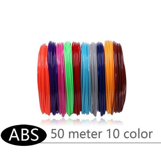 filament refill 50m PLA untuk 3D pen atau printer tiga dimensi filamen ...