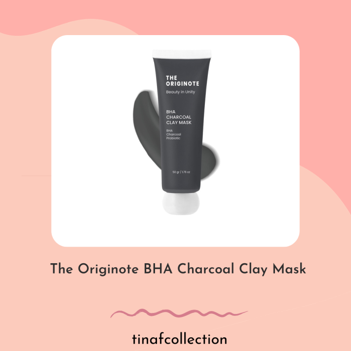The Originote BHA Charcoal Clay Mask | Lazada Indonesia