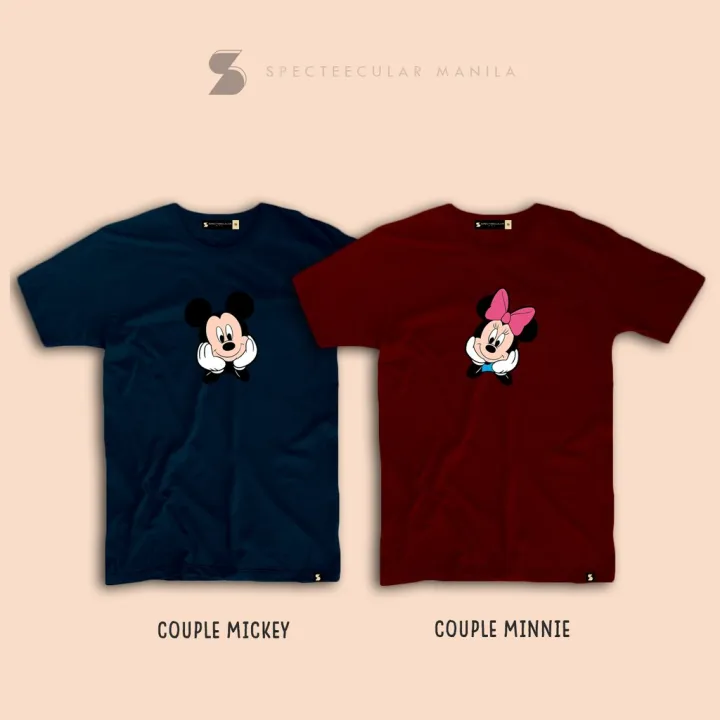 T Shirt/MICKEY & MINNIE MOUSE Couple Shirt | Sold per piece ...