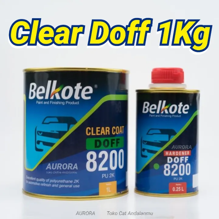Clear Dop 1Kilo Belkote 8200 Doff Pernis Anti Gores Dof Dov Belkot 1Kg ...