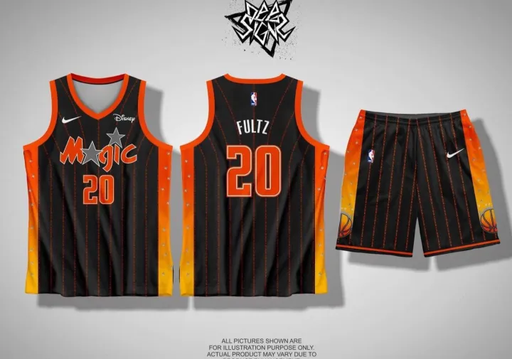 New 2022 MAGIC 01 MARKELLE FULTZ BASKETBALL JERSEY FREE CUSTOMIZE OF ...