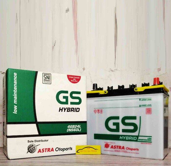 AKI GS ASTRA HYBRID NS60L ACCU AKI GS HYBRID CELERIO KARIMUN ESTILO ...