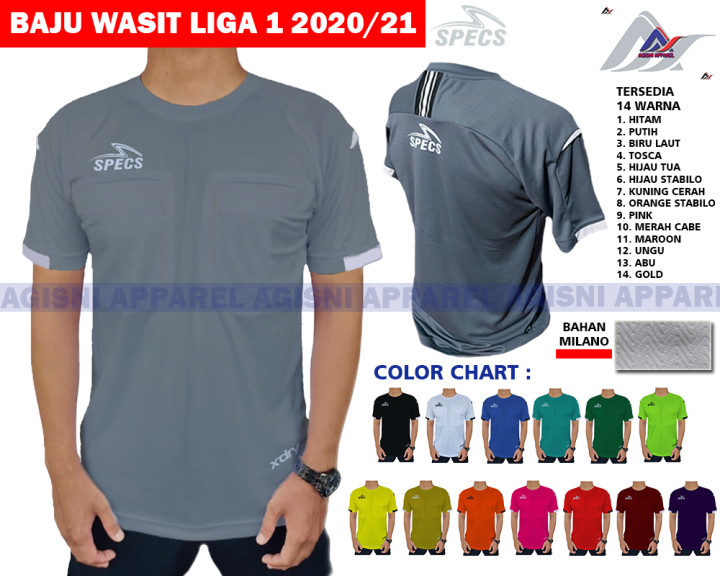BAJU WASIT SPECS 2020/21 ( 14 WARNA ) | Lazada Indonesia