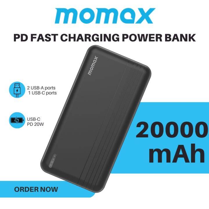 Momax iPower PD 2 20000mAh external battery pack IP78 | Lazada PH