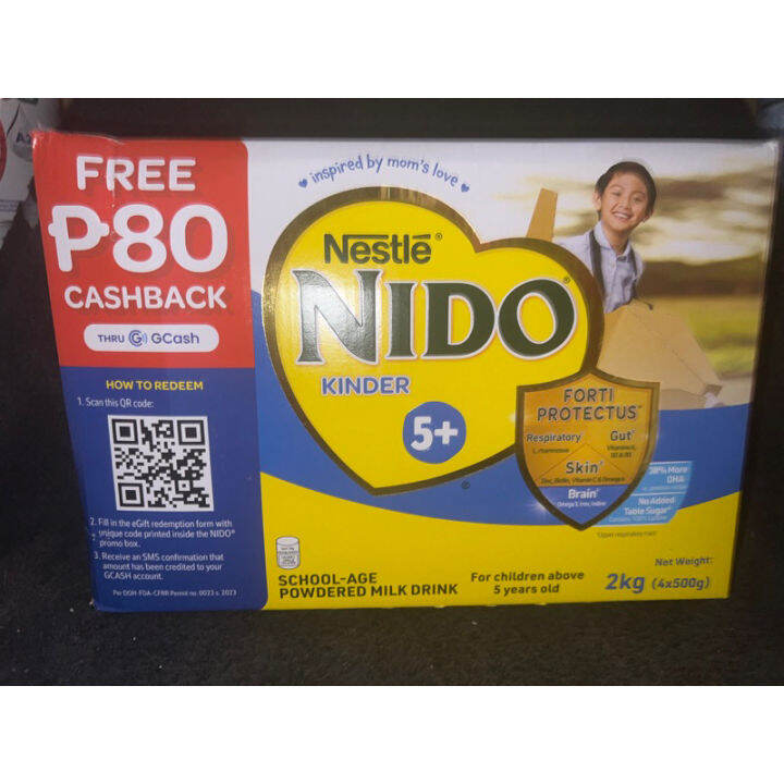 Nido 5+ 2Kg for Children Above 5 Years Old | Lazada PH